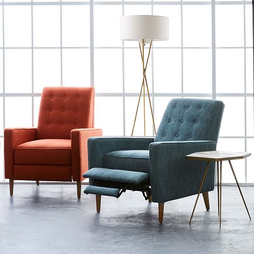 Rhys Mid-Century Recliner | west elm