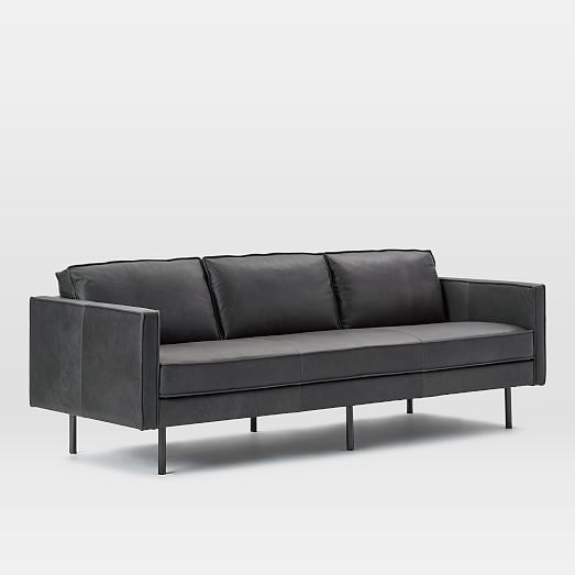 Axel Leather Sofa (89") | west elm