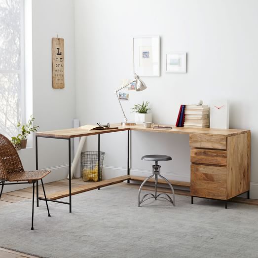 Industrial Modular 49" Desk | west elm