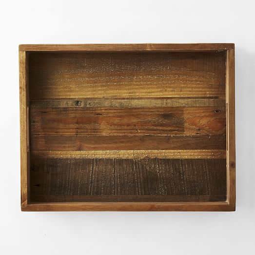 Reclaimed Wood Trays | west elm