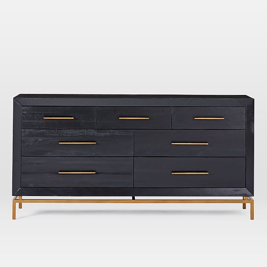 Alexa 7-Drawer Dresser - Black | west elm