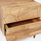 Roar + Rabbit™ Brass Geo Inlay Nightstand - Raw Mango | west elm