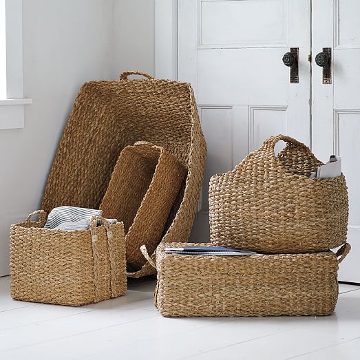 Braided Console Basket | west elm