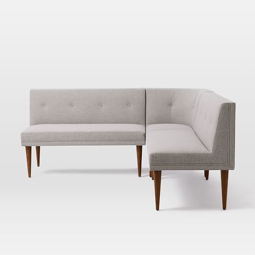 Mid-Century 3-Piece Banquette - Large | west elm
