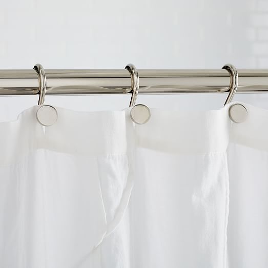 Modern Shower Curtain Rings (Set of 12) | west elm