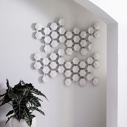 Geometric Ceramic Tile Art | west elm