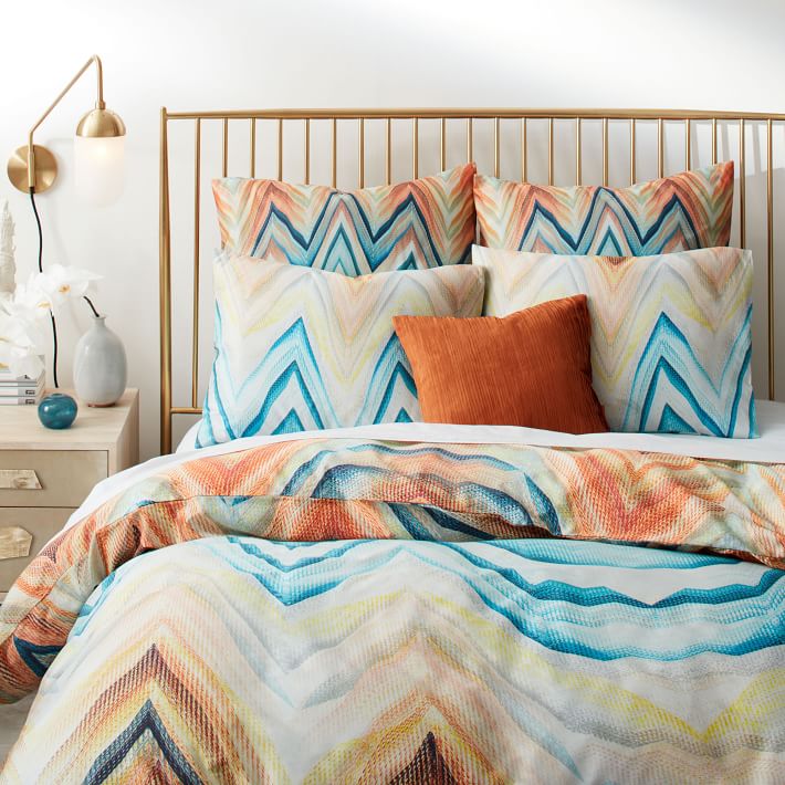 Stella Metal Bed - Brass | west elm
