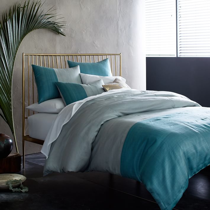 Stella Metal Bed - Brass | west elm