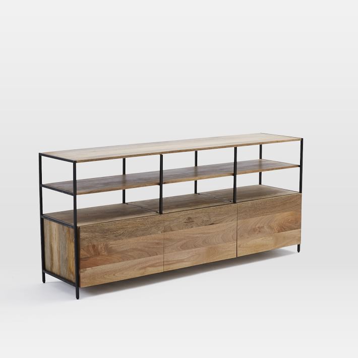 Industrial Modular Media Console (67") | west elm