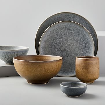 Textured Dinnerware Set - White | west elm