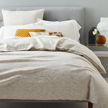 Organic Stamped Dots Duvet Cover & Shams | West Elm