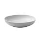 Organic Shaped Low Bowls, White - Set of 4 | West Elm